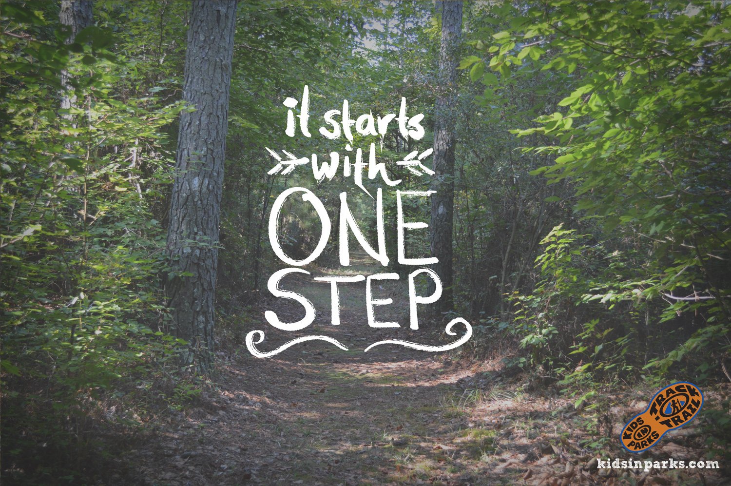 'It starts with one step' ... Kids in Parks - RV Wheel Life