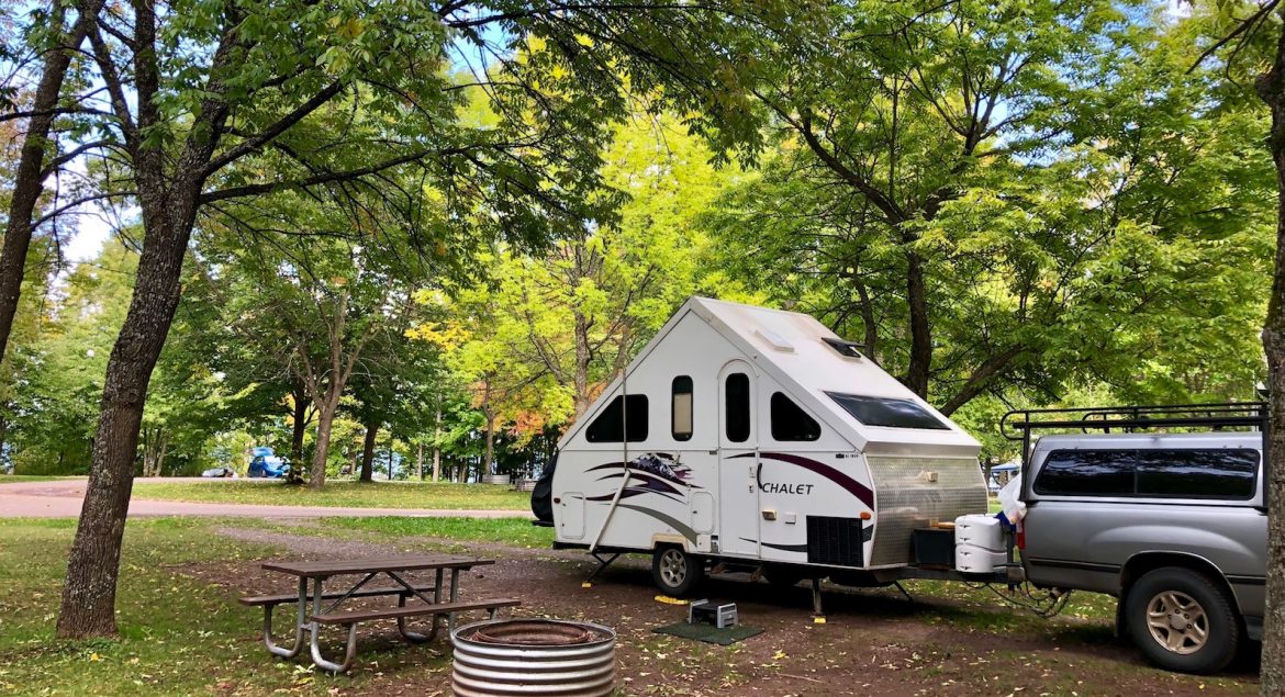 Michigan's Lake Gogebic State Park in Upper Peninsula - RV Wheel Life